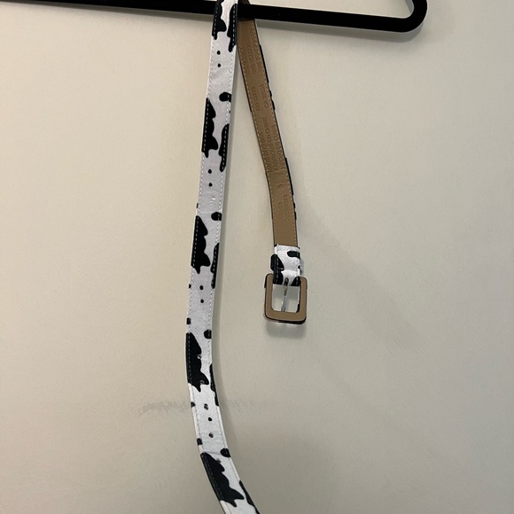 Urban Outfitters | Accessories | Urban Outfitters Cow Print Belt | Poshmark